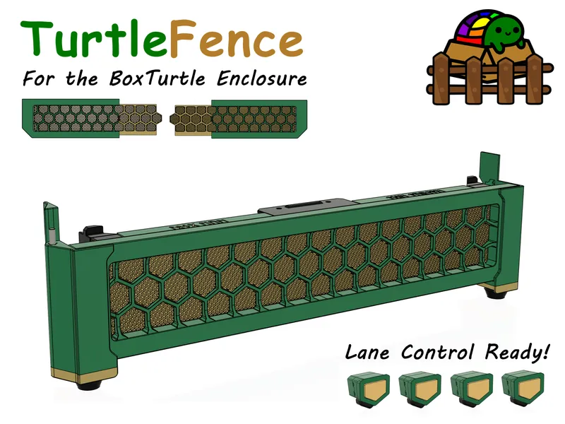 LaneControl for BoxTurtle Enclosure by DET-Man | Download free STL model | Printables.com