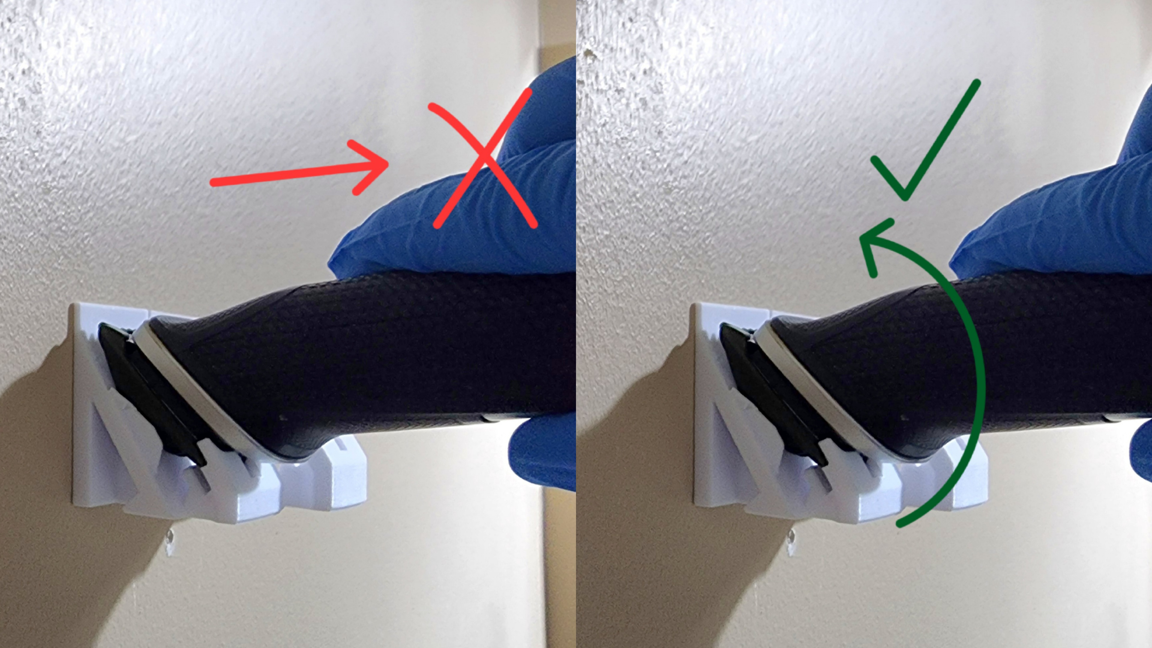 One-handed easy switch racks for Philips Multigroom by forsaken_candy ...