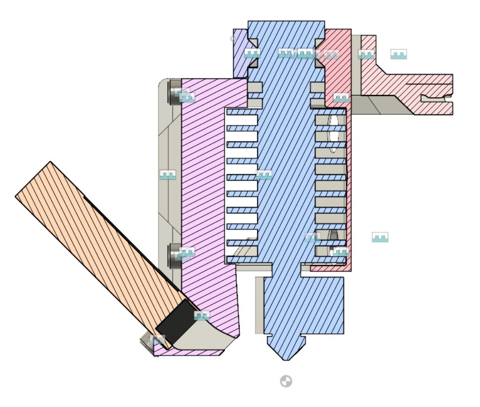 HI-flow Extruder-Head For ANYCUBIC i3 MEGA by NewSpeak | Download free ...