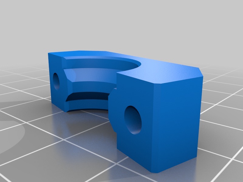 HI-flow Extruder-Head For ANYCUBIC i3 MEGA by NewSpeak | Download free ...