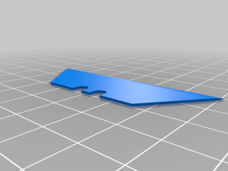 Razorblade Mockup /w Parametric by iplop | Download free STL model ...