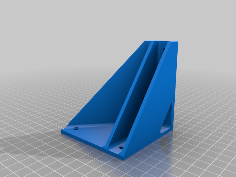 Mobius Extruder Vertical Mounting Bracket by iplop | Download free STL ...