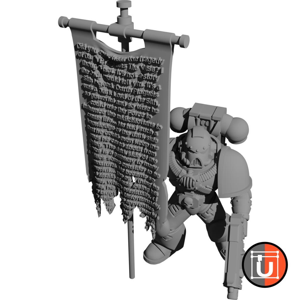 Banners! by Udo's 3D World | Download free STL model | Printables.com