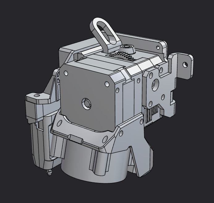 Sprite Extruder fan duct by Singularity12:42 | Download free STL model ...