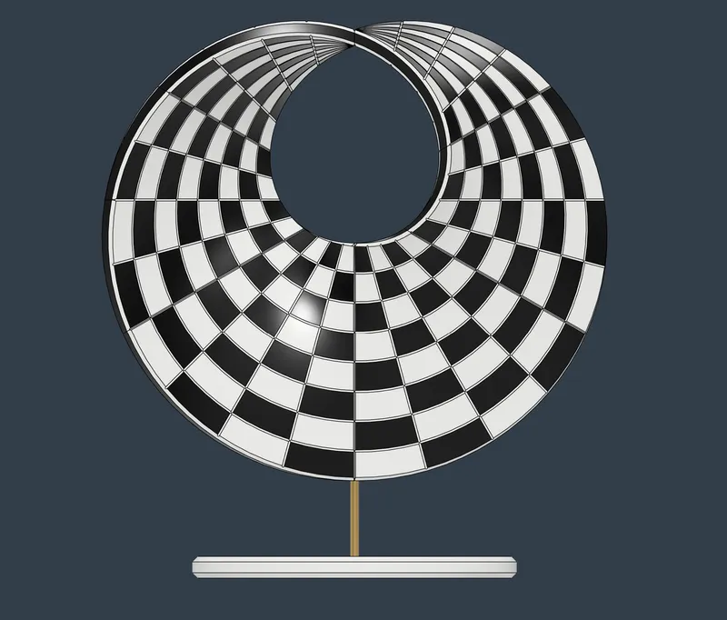Mobius Strip Chess Board by Magmabow | Download free STL model ...
