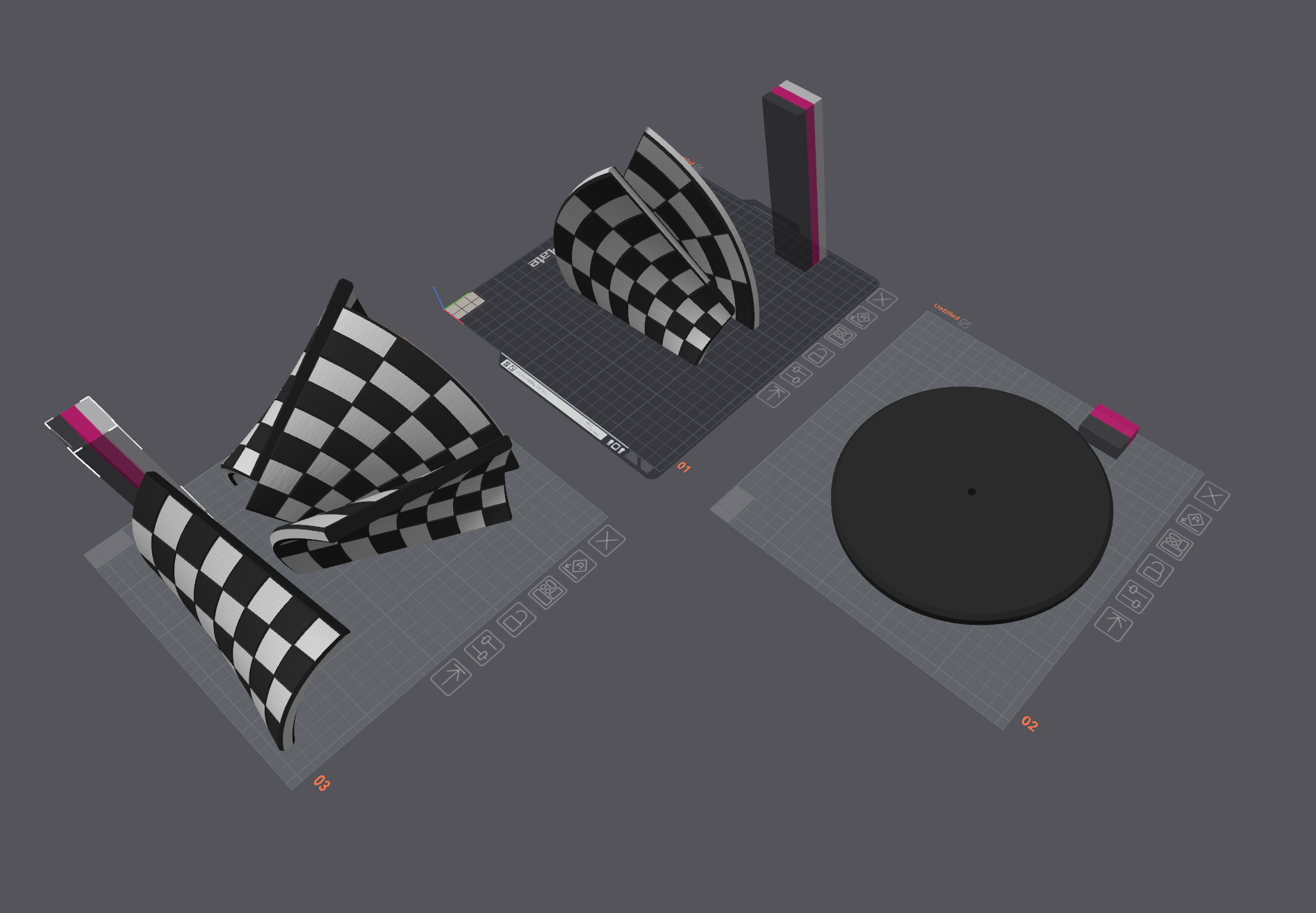 Mobius Strip Chess Board by Magmabow | Download free STL model ...