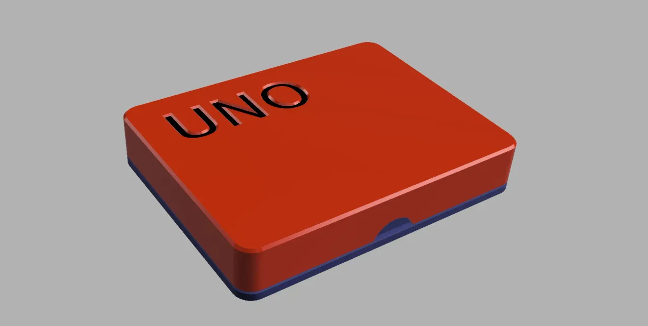 Card box for uno games by Johan | Download free STL model | Printables.com