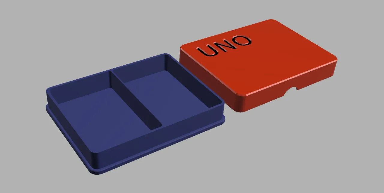 Card box for uno games by Johan | Download free STL model | Printables.com