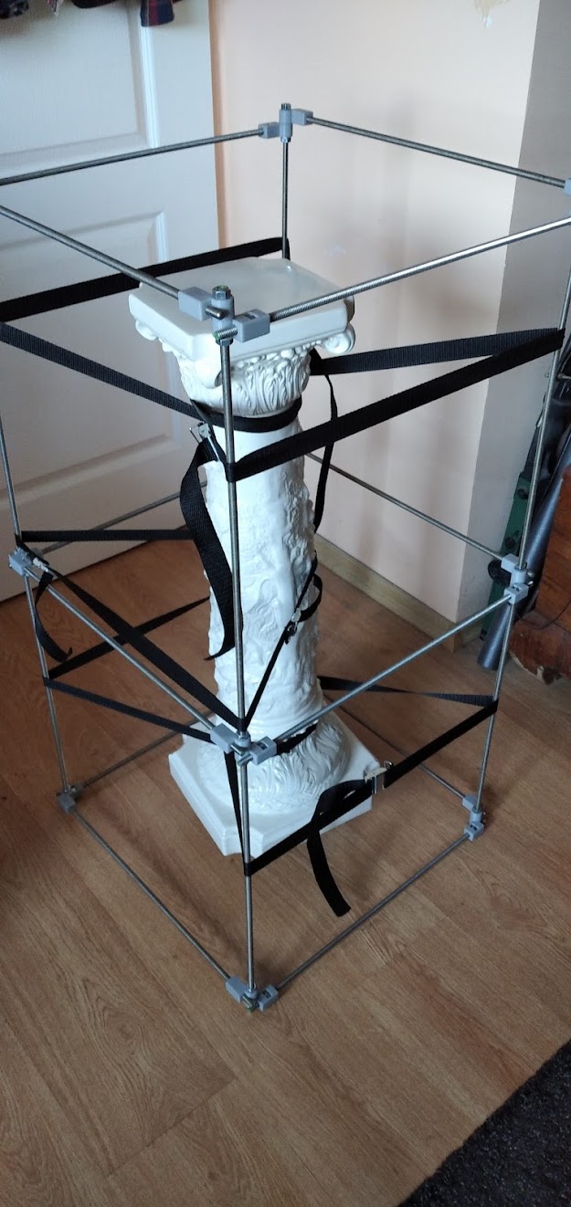 a cage for transporting fragile objects + wheel by mbrs | Download free ...