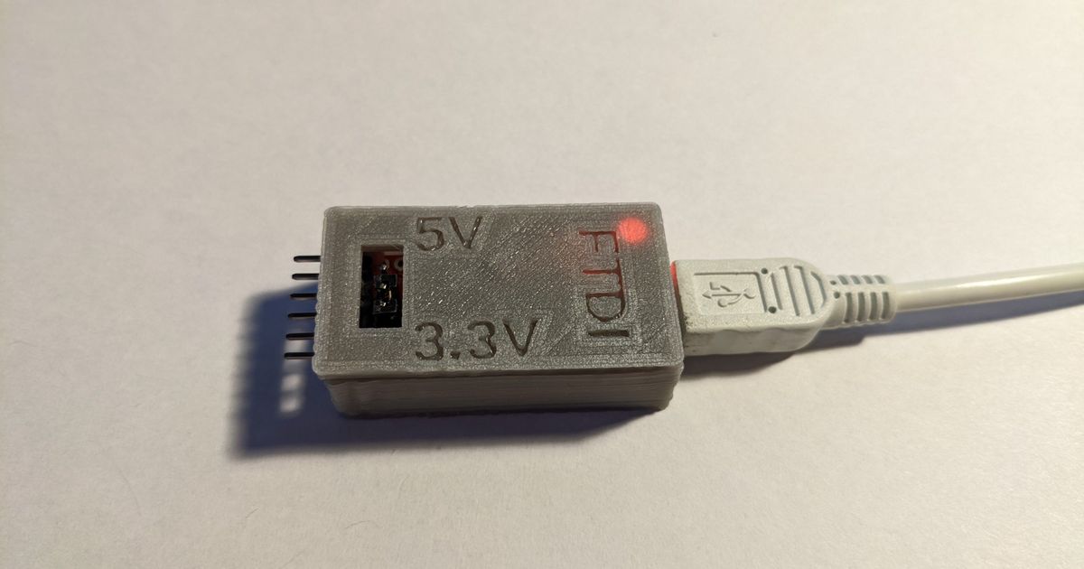 FTDI FT232 USB to TTL Module Case by expee | Download free STL model ...