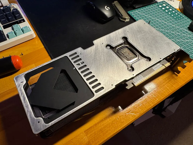 🖥️ PNY 5070Ti Custom Backplate Model・Free 3D File for ・Cults