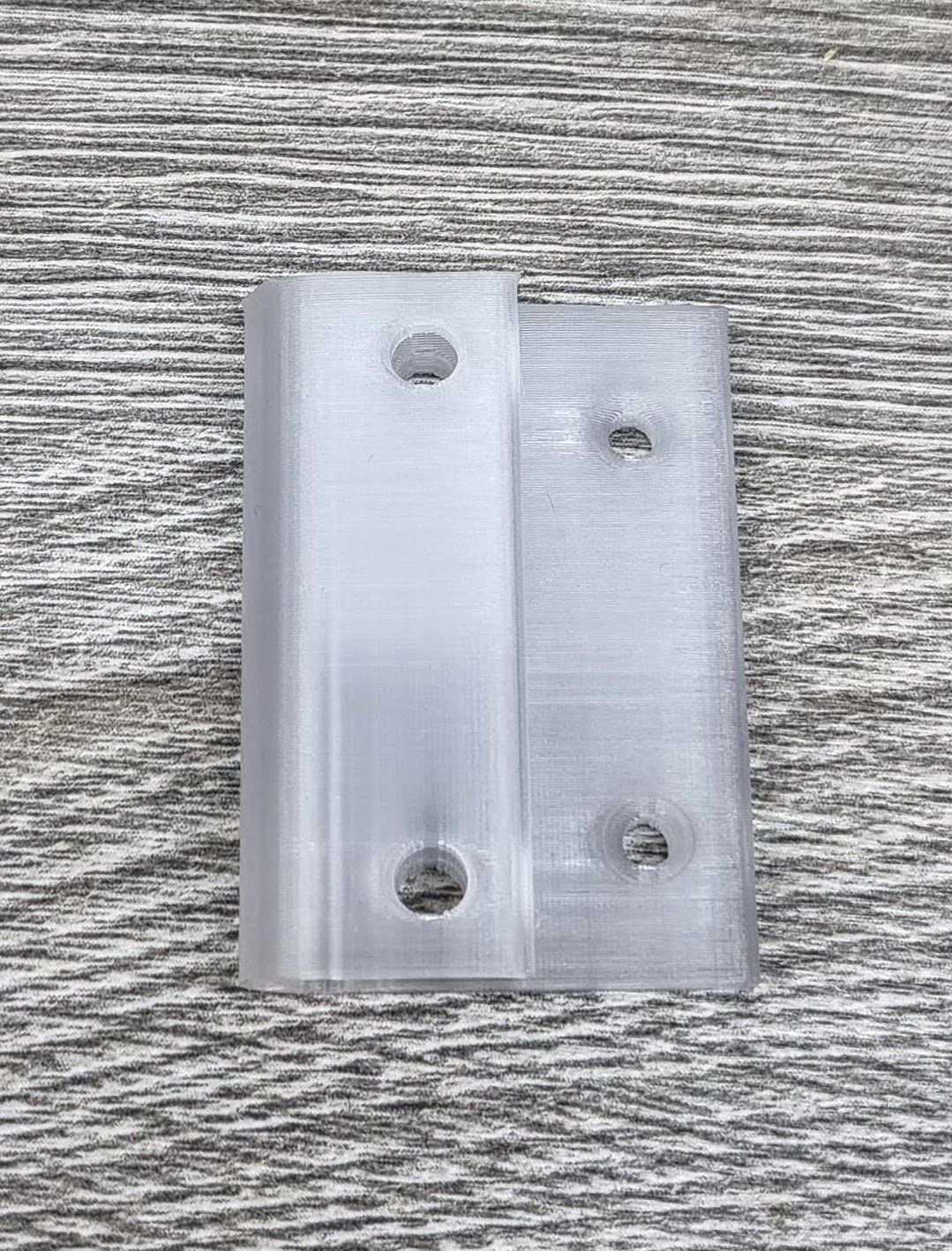 Repurpose CD or DVD wire rack as a wall shelf with 3D printed wall ...