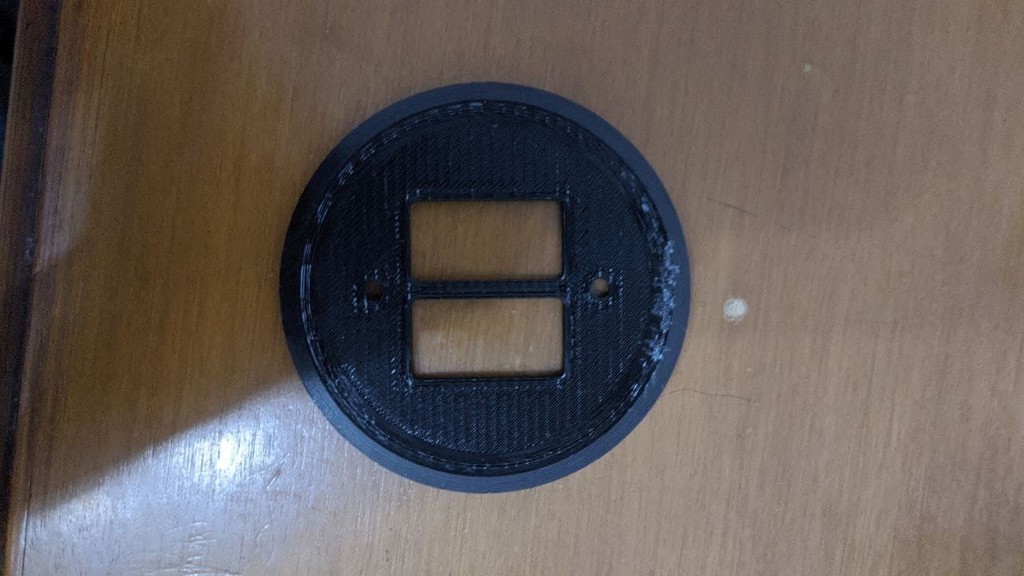 Old Spanish light switch cover by scmanjarrez | Download free STL model ...