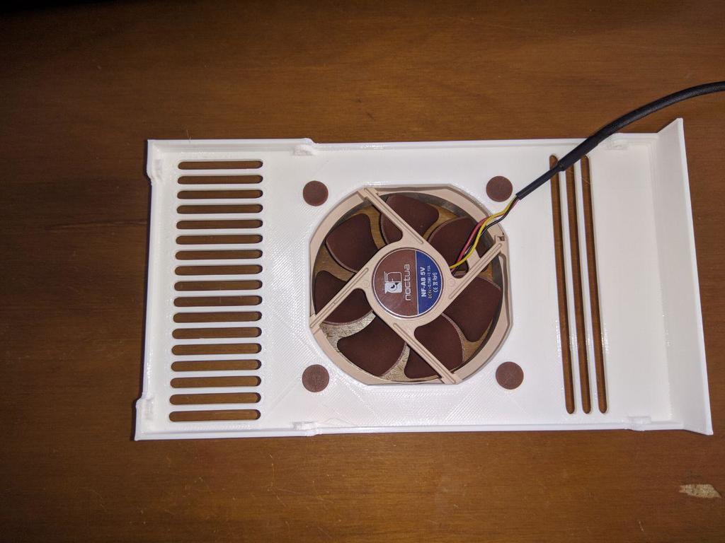 Ender-3 PSU Cover for 80mm fan by scmanjarrez | Download free STL model ...