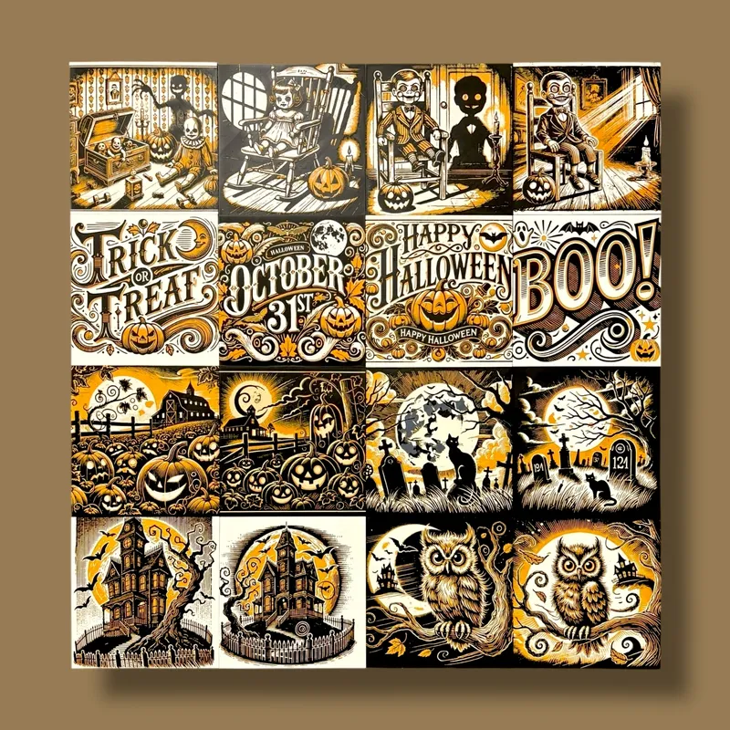 “The Haunting Offering” – Trick or Treat Vintage Halloween Hueforge ...