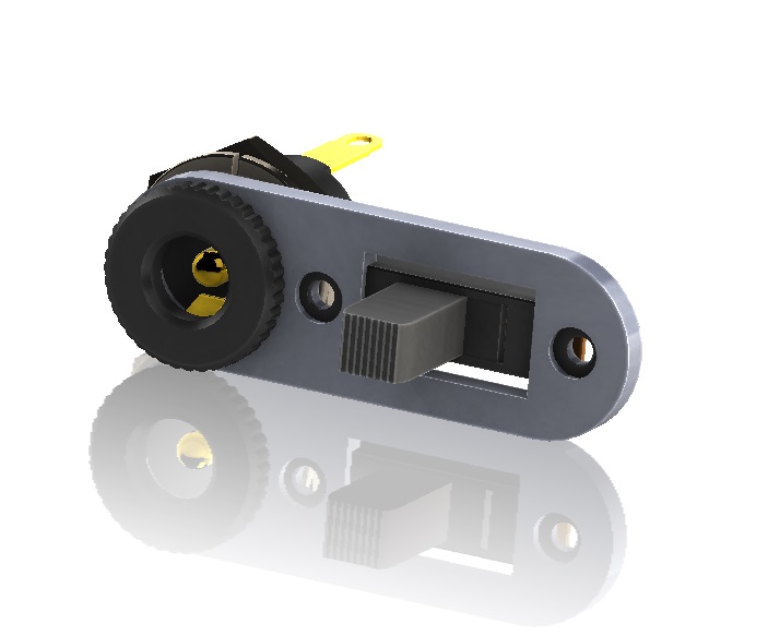 Power switch HPI Baja by Džino | Download free STL model | Printables.com