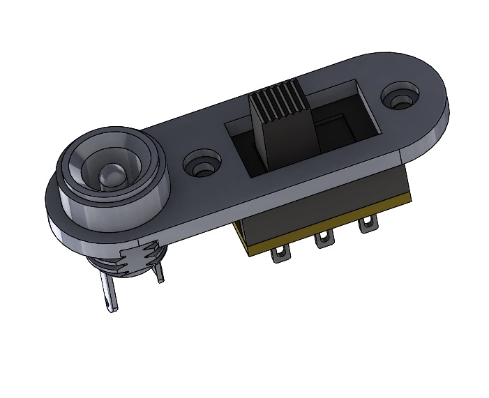 Power switch HPI Baja by Džino | Download free STL model | Printables.com