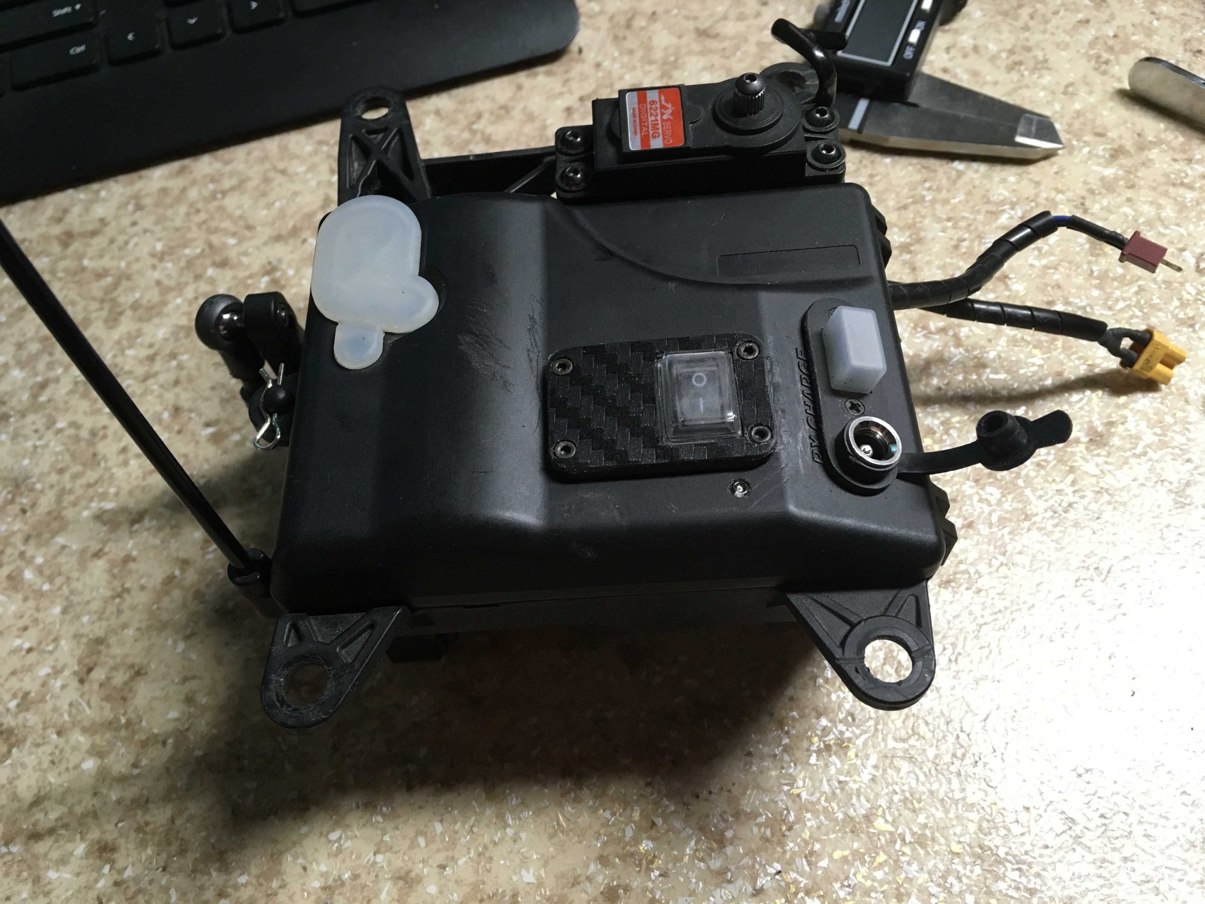 Power switch HPI Baja by Džino | Download free STL model | Printables.com