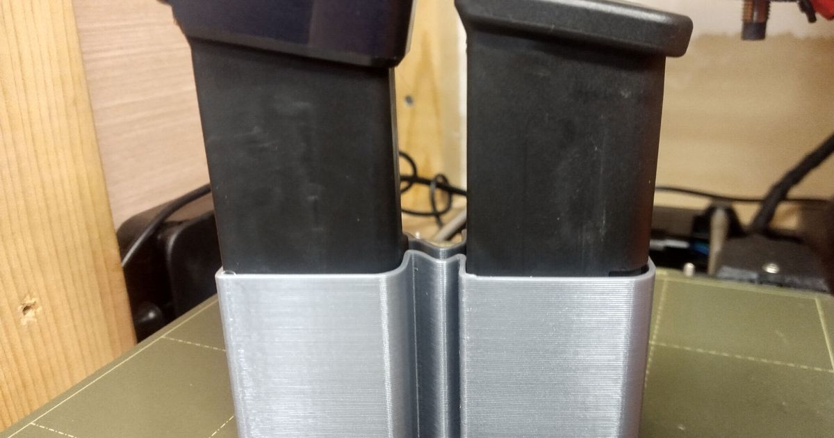 Glock Doublestack Pocket Mag Pouch by Jérémy Reeder | Download free STL ...