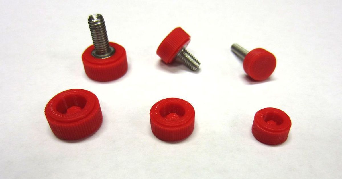 Metric Thumb Screws - Thumb Screw by Plexi | Download free STL model ...