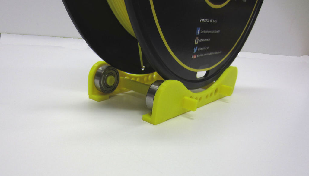 Adjustable Filament Spool Cradle Holder by Plexi | Download free STL ...