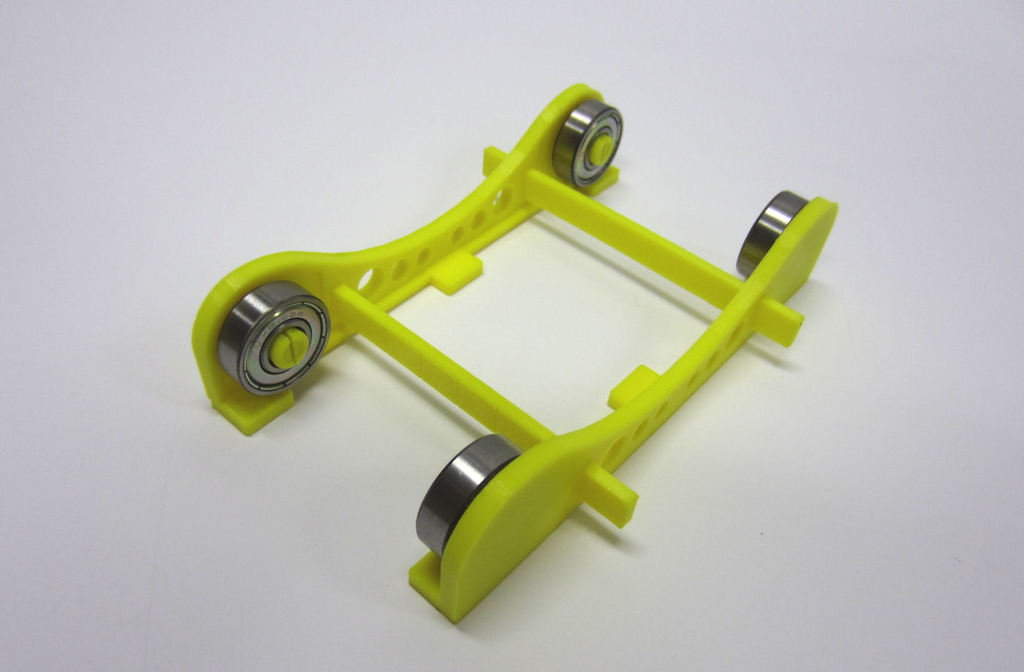 Adjustable Filament Spool Cradle Holder by Plexi | Download free STL ...