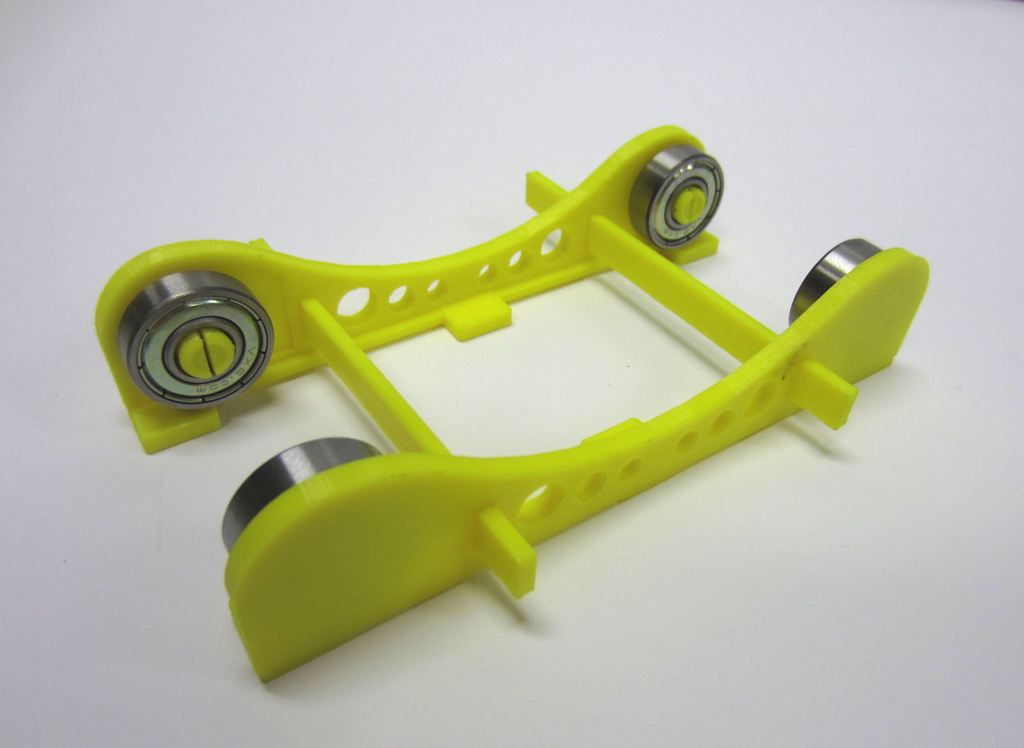 Adjustable Filament Spool Cradle Holder by Plexi | Download free STL ...