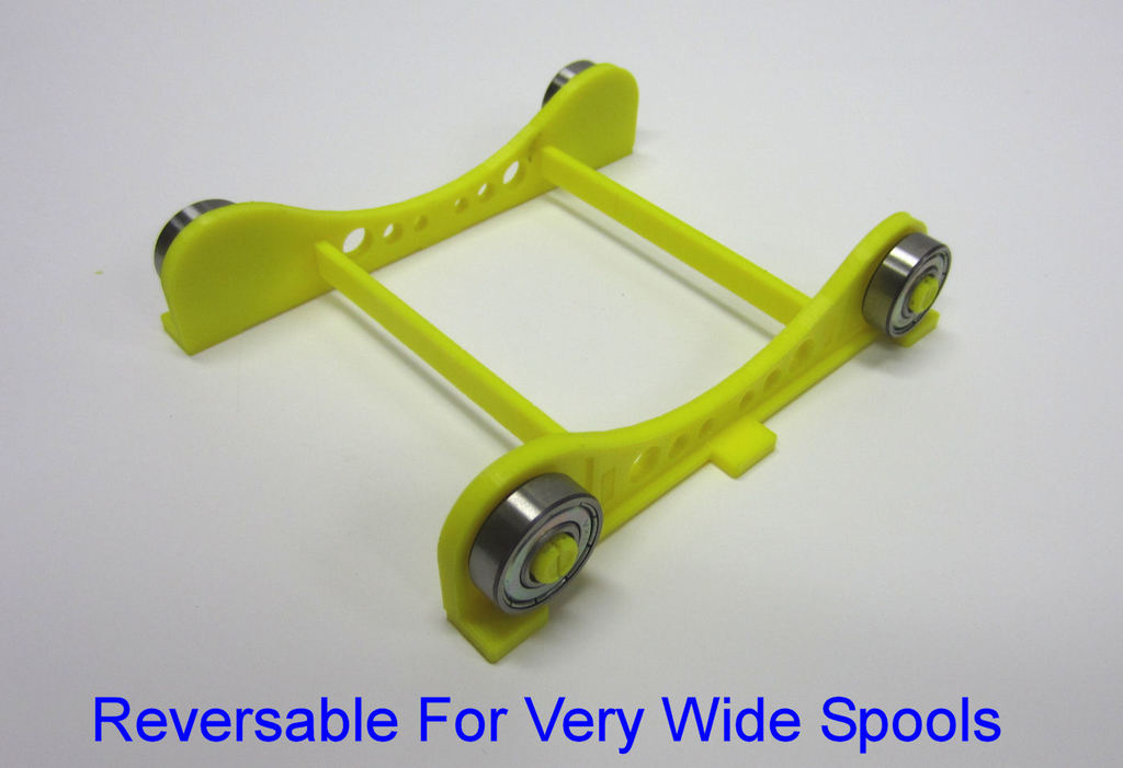 Adjustable Filament Spool Cradle Holder by Plexi | Download free STL ...