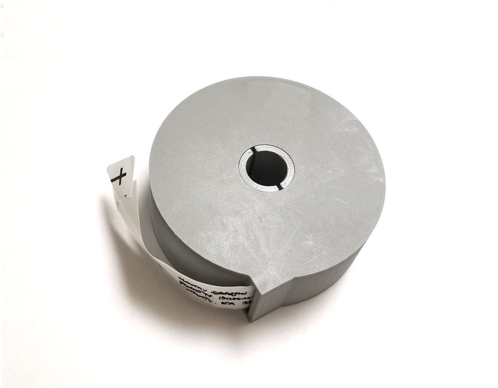 Address Label Roll Dispenser by Plexi | Download free STL model ...