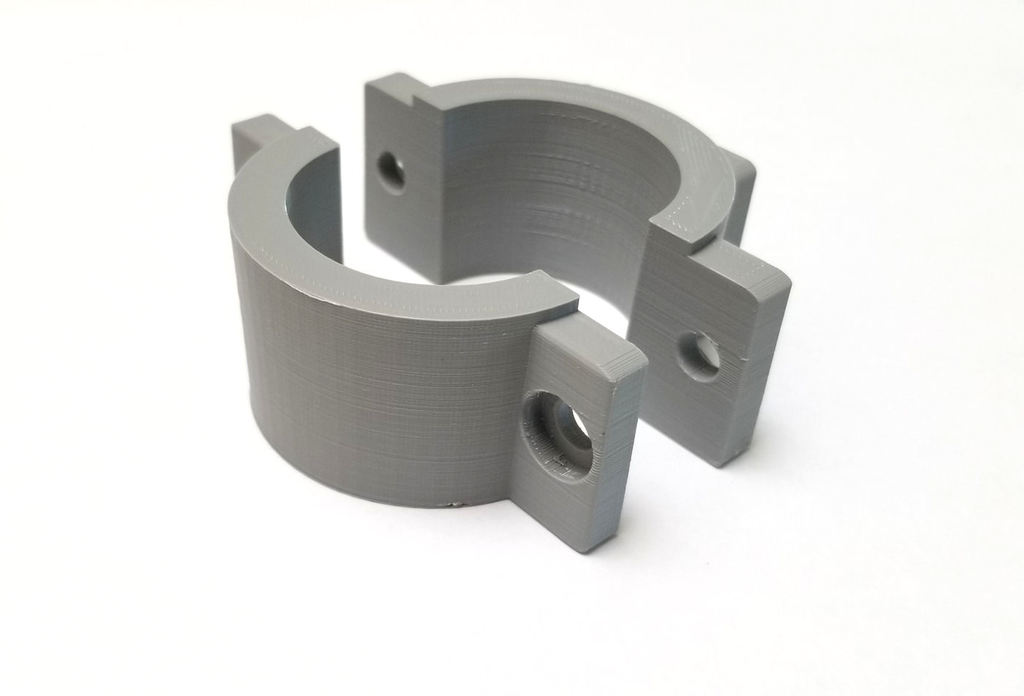 CNC Router Vacuum Nozzle Mount by Plexi | Download free STL model ...