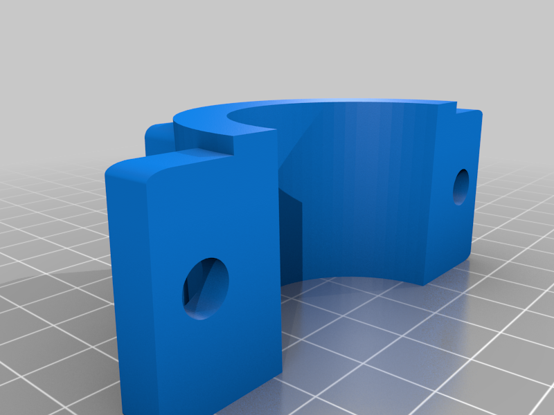CNC Router Vacuum Nozzle Mount by Plexi | Download free STL model ...