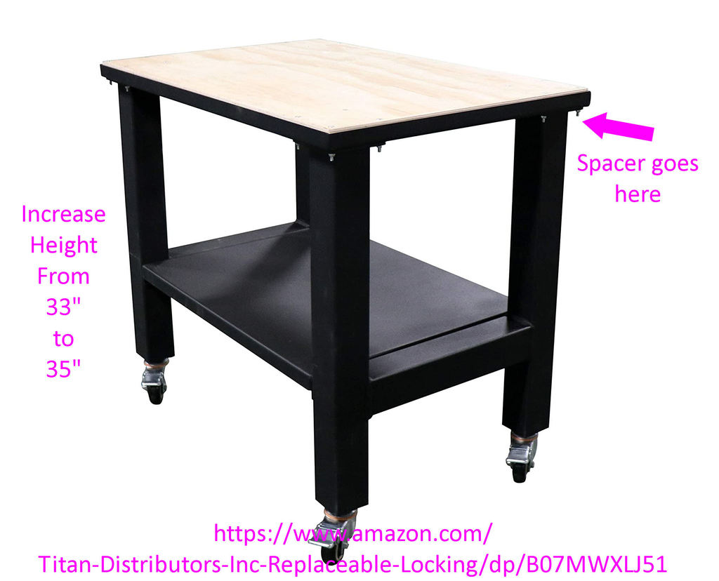 CNC 6040 Work Bench Riser by Plexi | Download free STL model ...