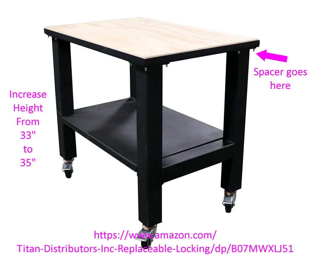 CNC 6040 Work Bench Riser by Plexi | Download free STL model ...