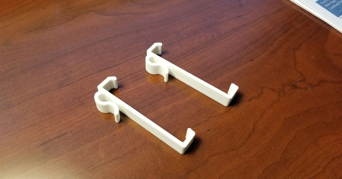 Valance Clip for Blinds by Plexi | Download free STL model | Printables.com