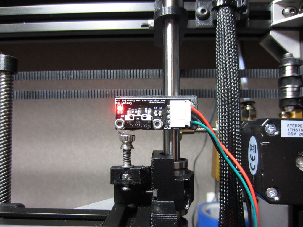 HyperCube Z Axis Limit Switch - 8 & 10 mm Mount by Plexi | Download free STL model | Printables.com