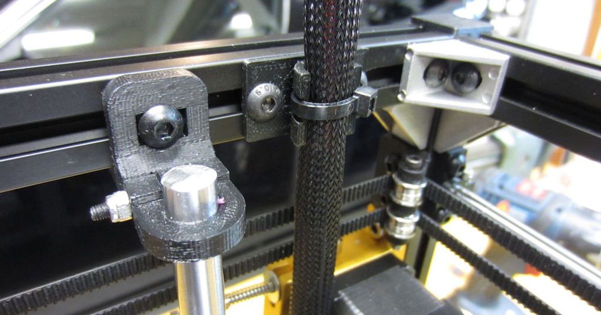Cable Clamp 2020 by Plexi | Download free STL model | Printables.com