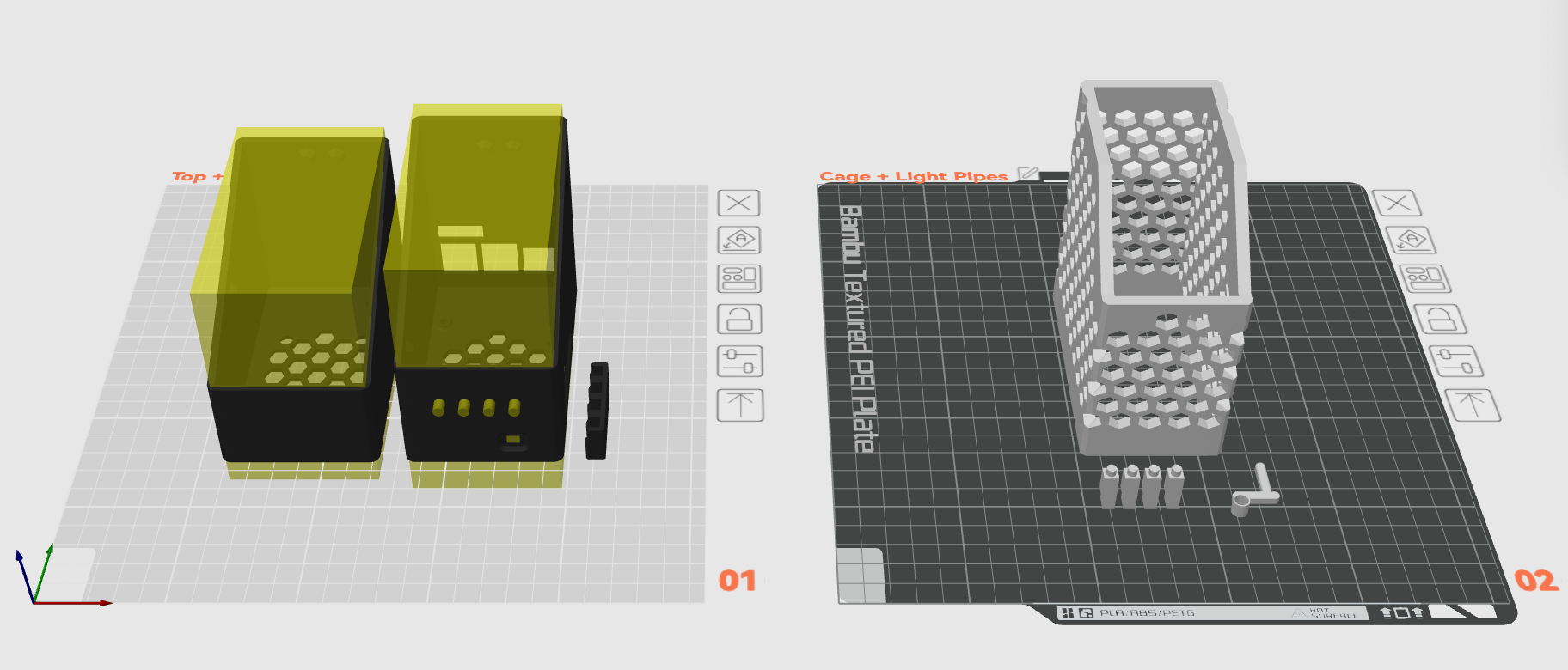 Raspberry Pi 5 + Radxa Penta SATA Hat NAS Case by DivideByAwesome ...
