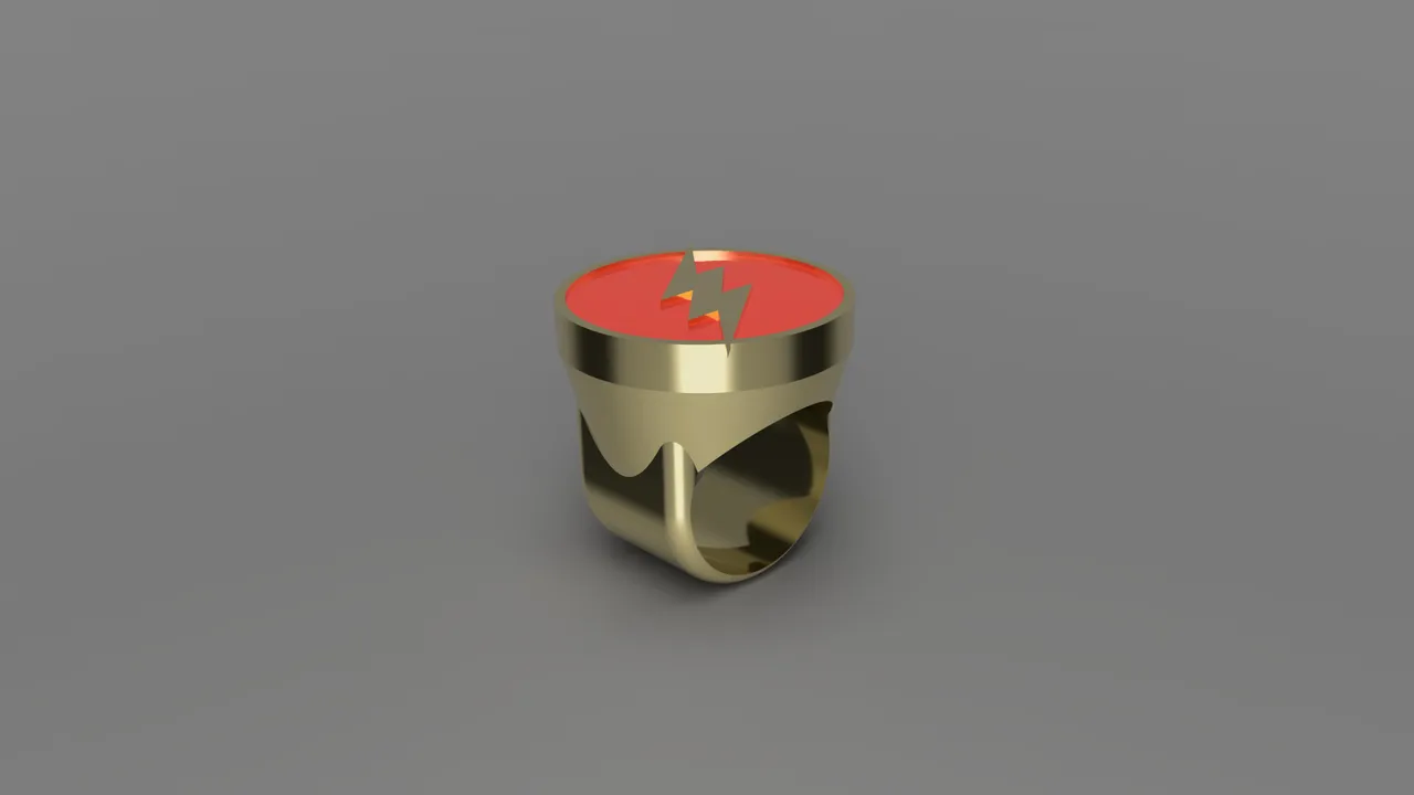 Flash Ring by Ben10lightning | Download free STL model | Printables.com