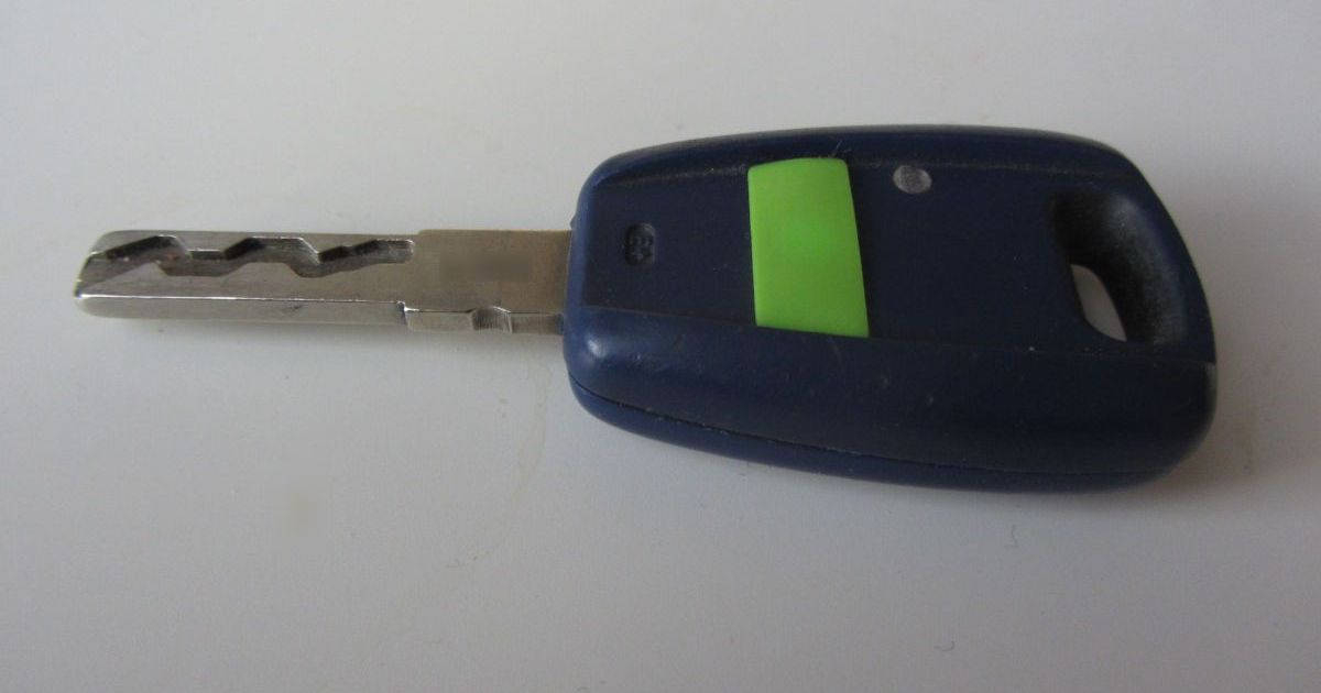 Fiat Doblo Transponder Key Knob Replacement by fjkraan | Download free ...
