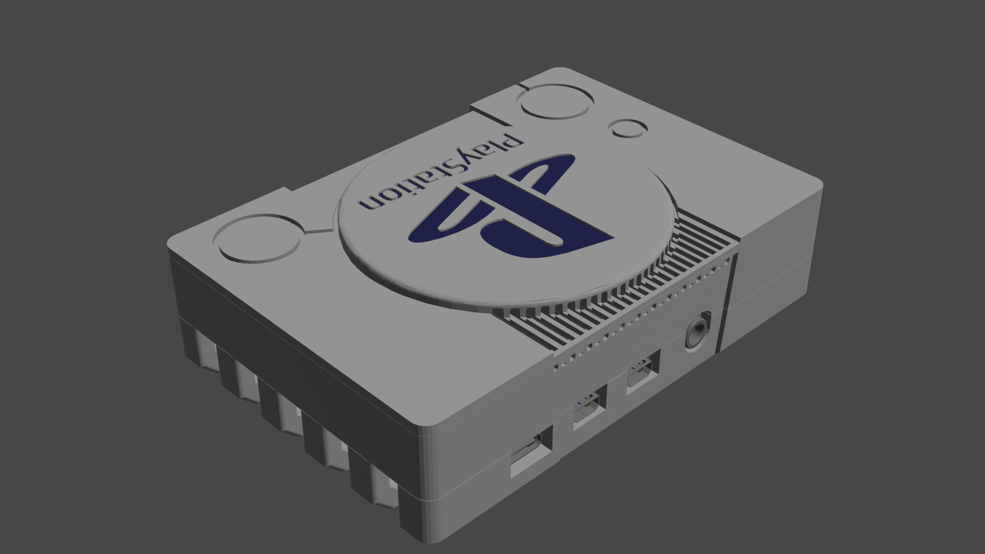 Raspberry Pi 4 Playstation case por Golden4 | Descargar modelo STL ...