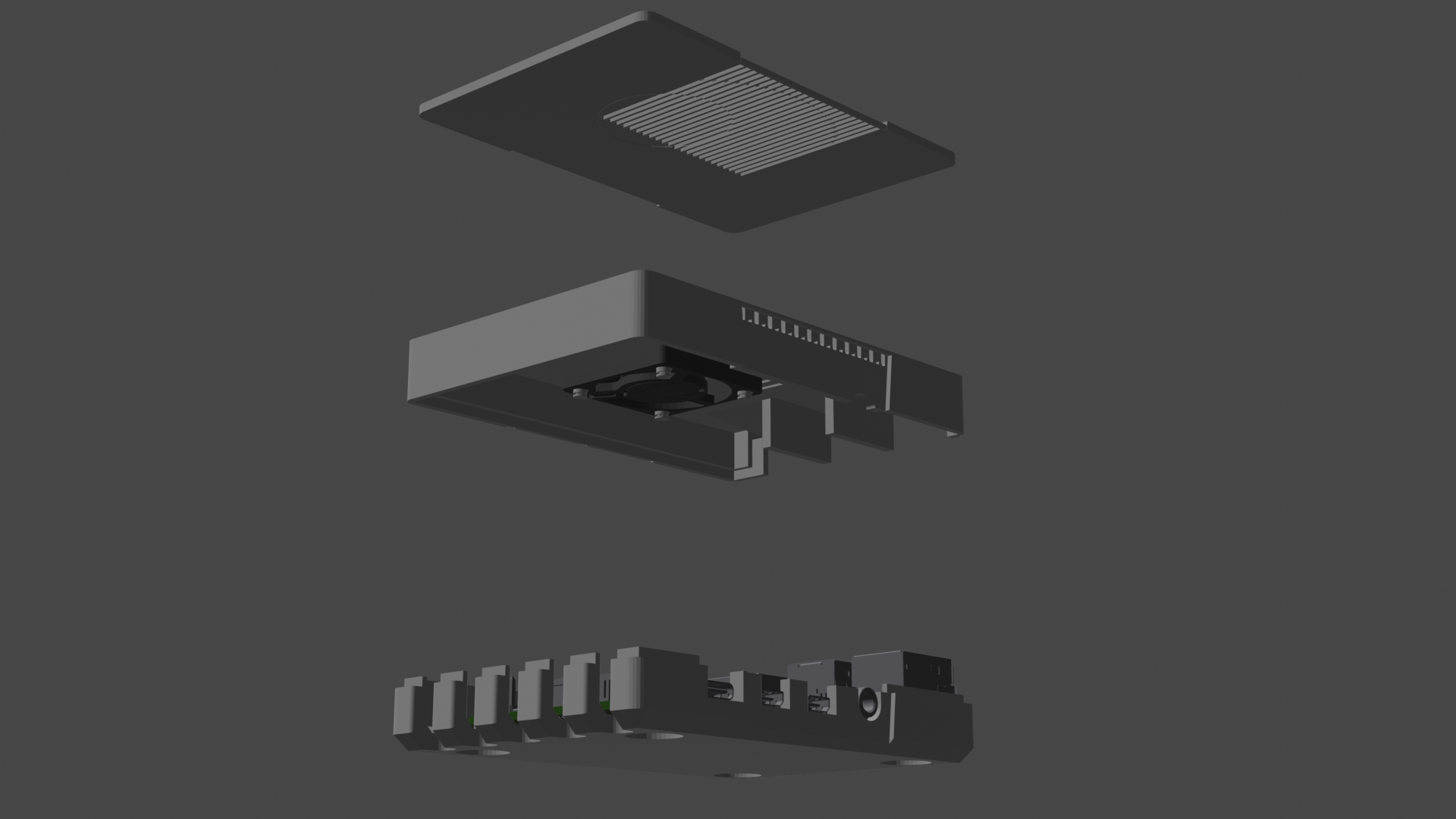 Raspberry Pi 4 Playstation case por Golden4 | Descargar modelo STL ...