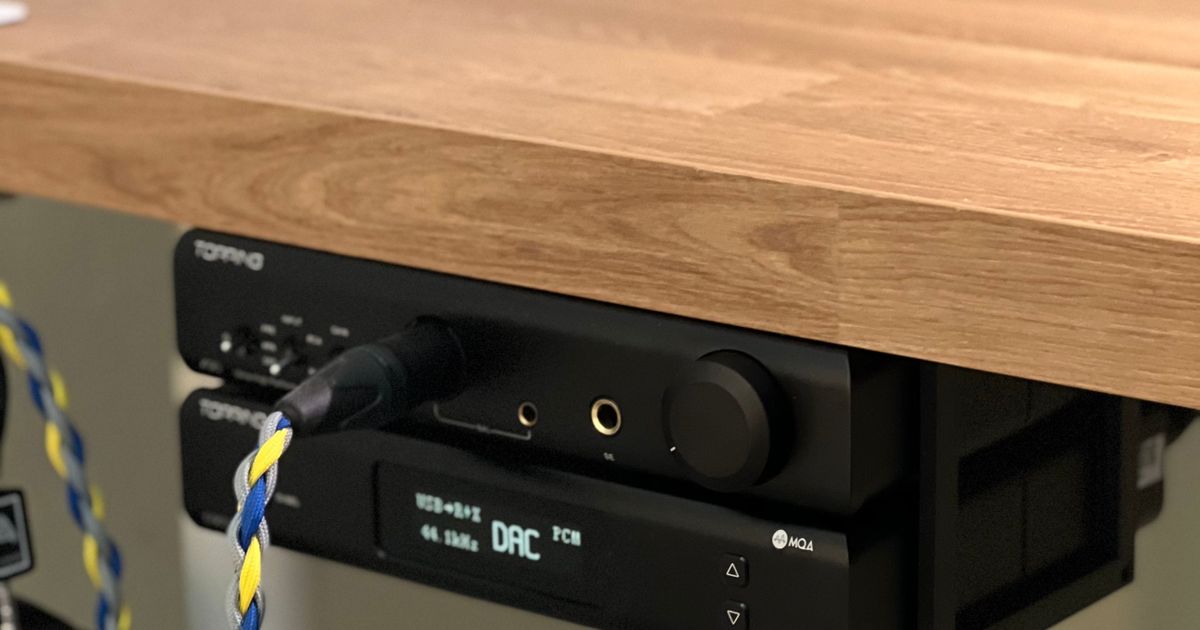 Topping A90 D90 Stack Under Desk Mount by madeby_aaron | Download free ...