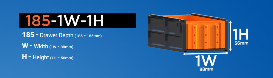 GEN2 240-2W-1H Gridfinity Classic Drawer by Jerrari | Download free STL ...