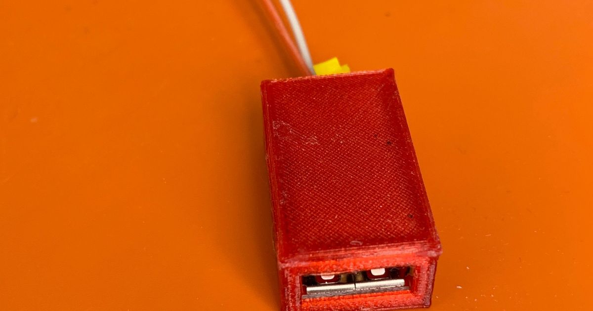 USB Project Box by Carl | Download free STL model | Printables.com