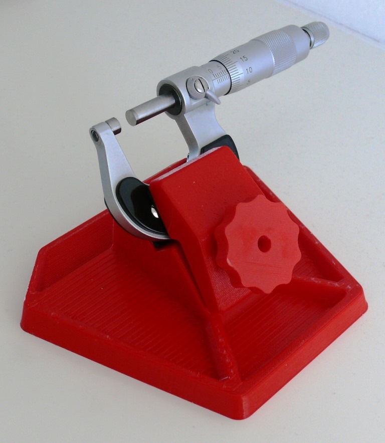 Micrometer Stand by werz 99 | Download free STL model | Printables.com