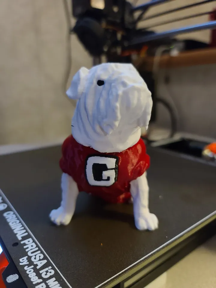 Georgia Bulldog MMU by SteveD | Download free STL model | Printables.com