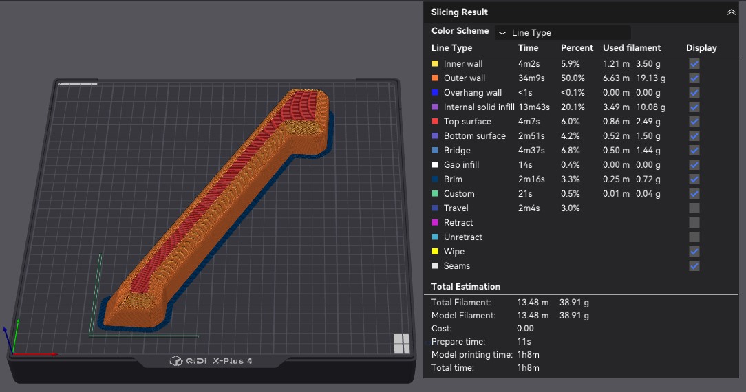 Light weight (~40g) poop chute for QIDI Plus 4 by osamutake | Download ...