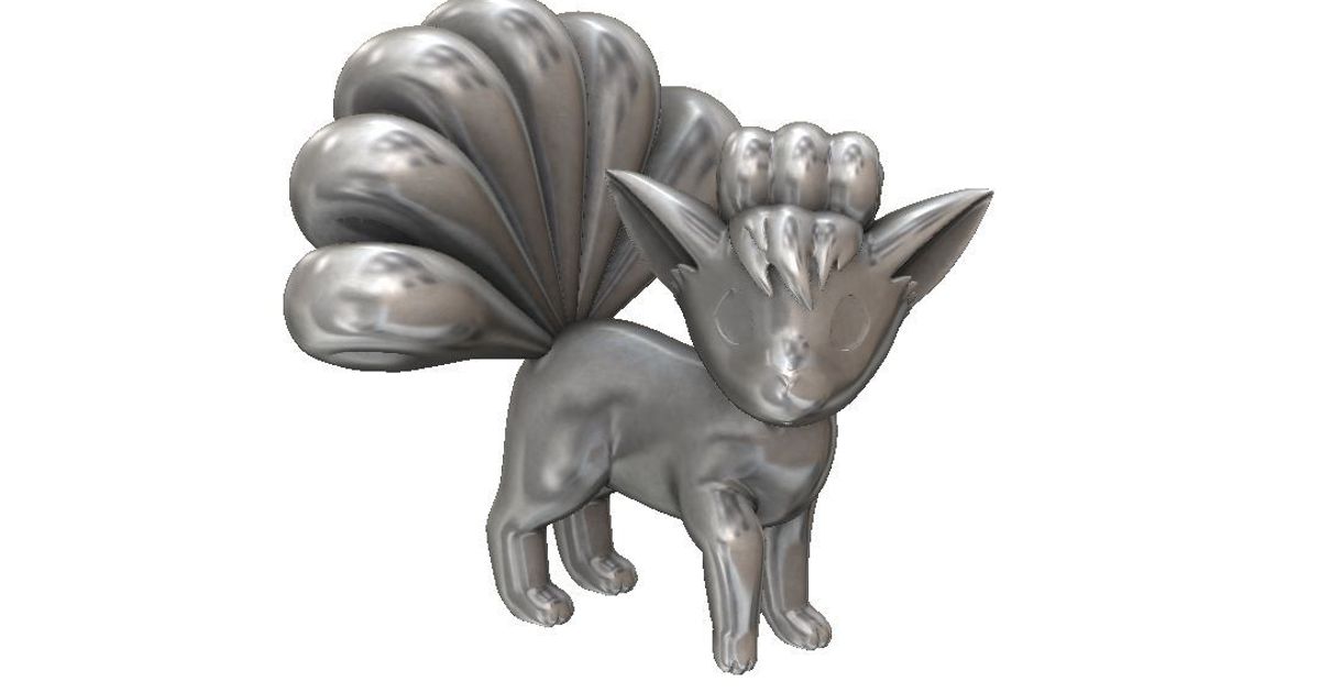 Vulpix - Goupix by Referentiel | Download free STL model | Printables.com