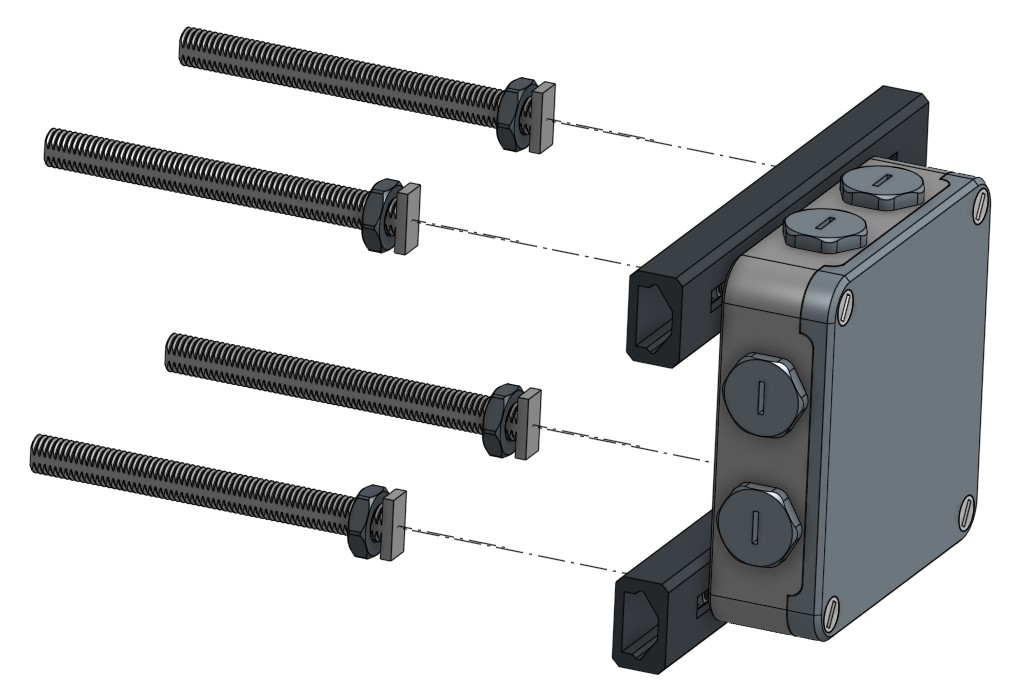 Waterproof Junction box 2 by corteXcrank | Download STL model ...