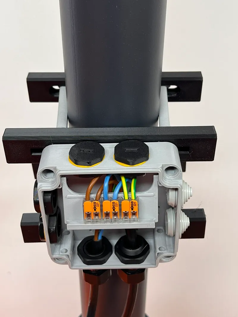 Multiconfiguration WAGO Junction box 2 by corteXcrank | Download STL ...